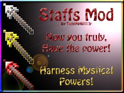 Magical Staffs [Version 1.2][MC V 1.2] Minecraft Mod