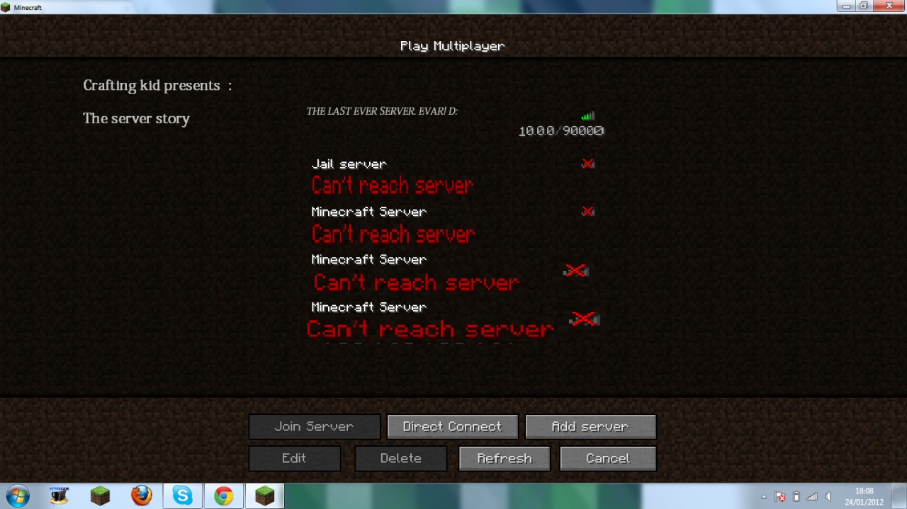 the server story part one