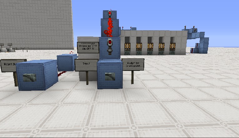 RS NOR Latch - My Version (Simple One) Minecraft Map