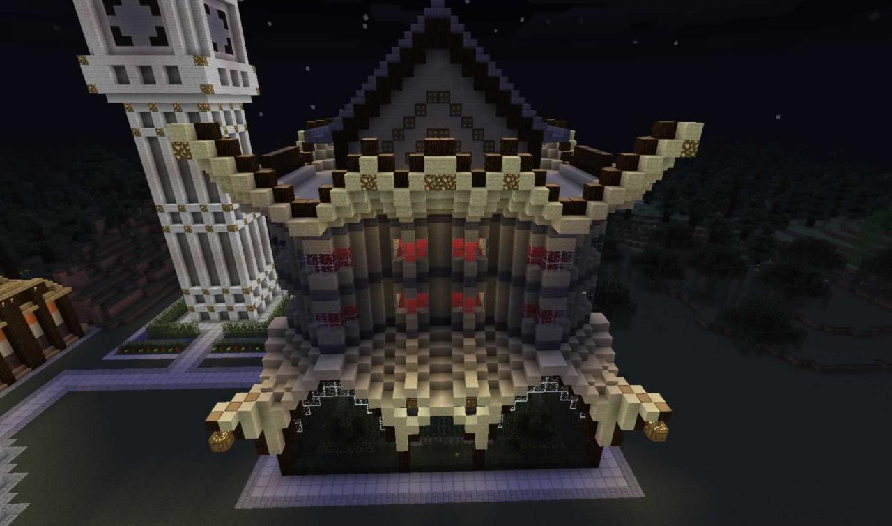 Asian Style Hotel Minecraft Map