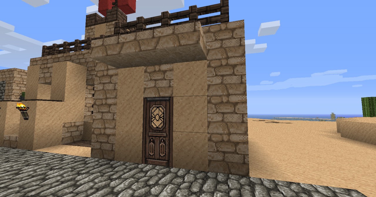 Biome NPC Villages Minecraft Map