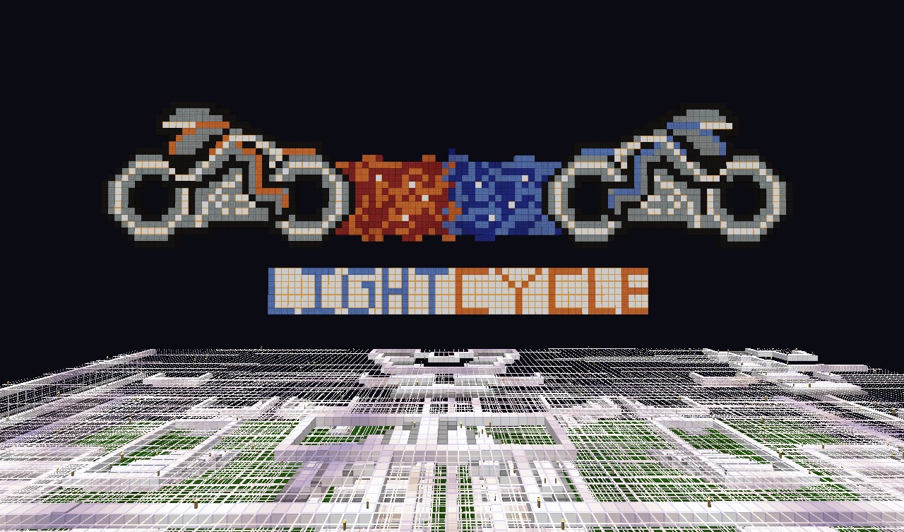 Tron Light Cycle's Minecraft Map