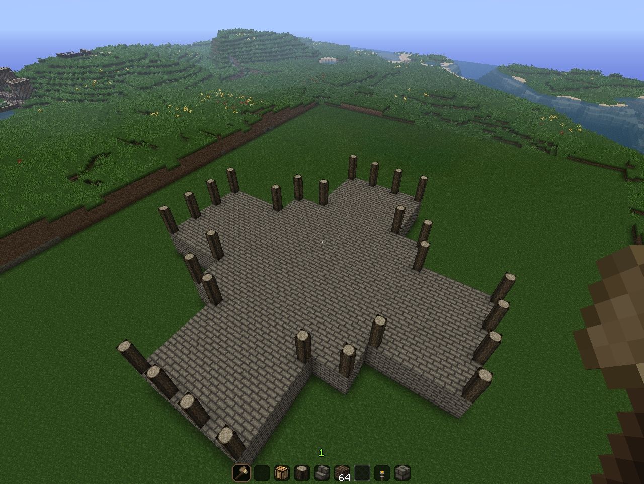 Server Spawn House Minecraft Map