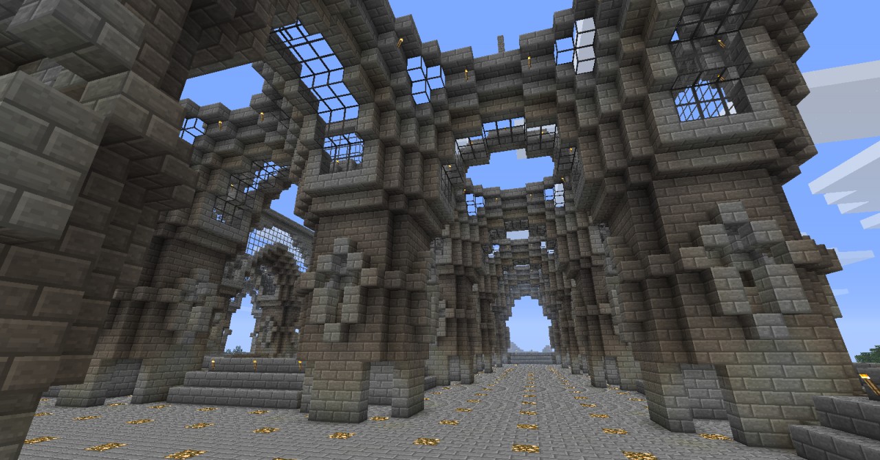giant castle (to be named by you?) Minecraft Map