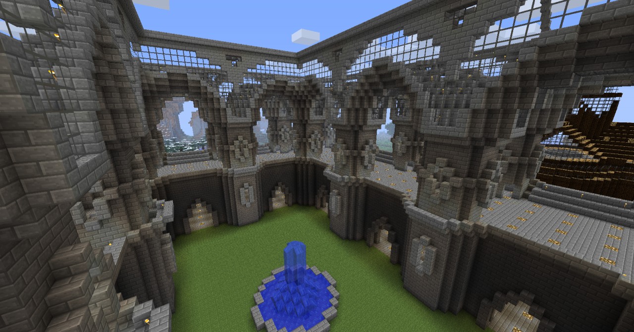 giant castle (to be named by you?) Minecraft Map