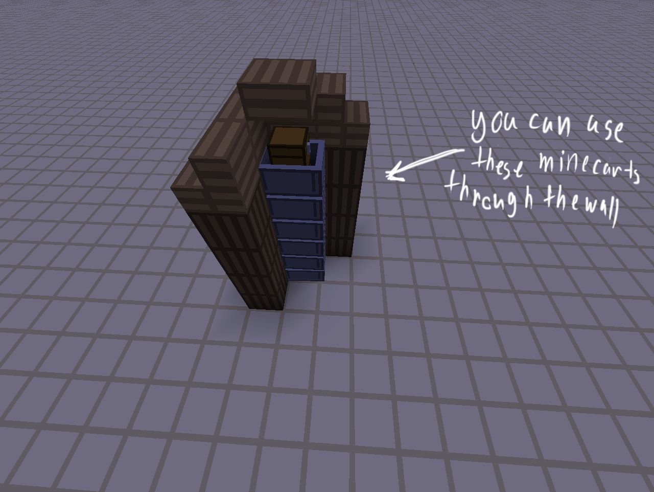 storage wall Minecraft Map