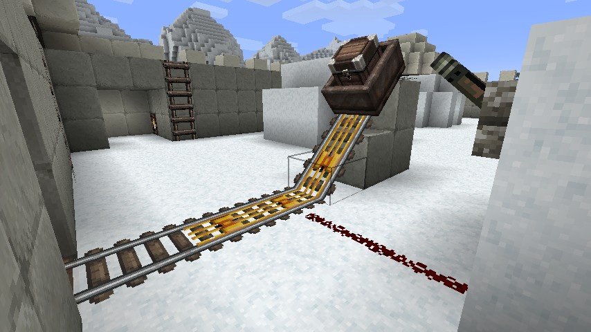 Snowball Fight Terrain Minecraft Map