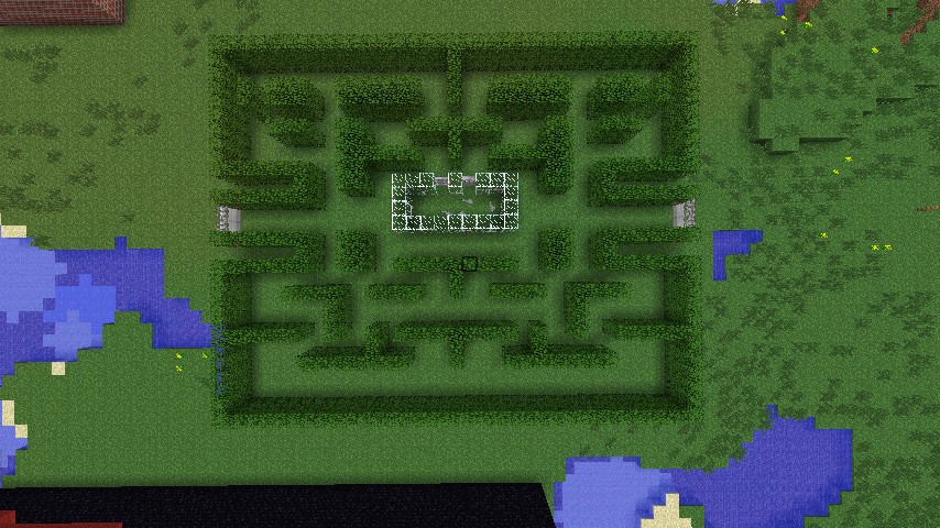 pac-man Minecraft Map