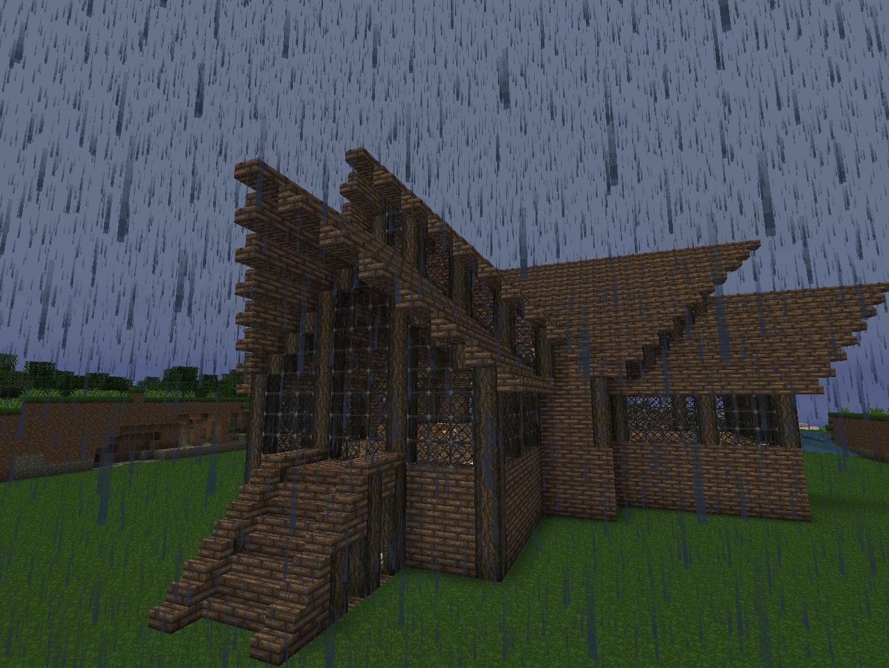 Server Spawn House Minecraft Map