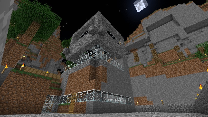 First Single Player World Minecraft Map