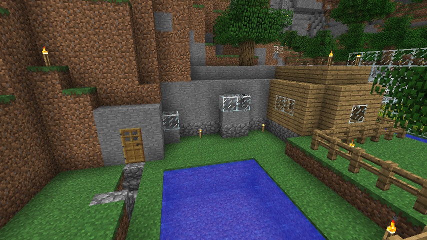 First Single Player World Minecraft Map