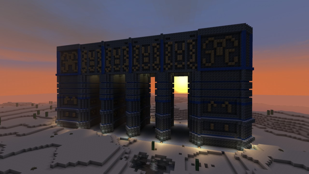 Large Gate - Großes Tor Minecraft Map