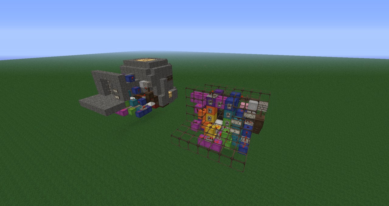 Compact Combination Lock Minecraft Map