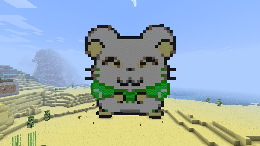 Travelling Merchant Hamster Minecraft Map