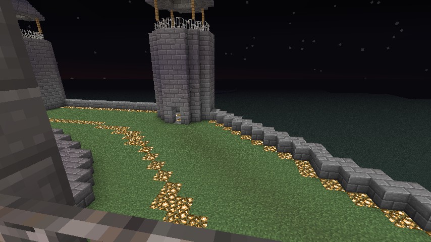 Knetterzak's Circular Castle Minecraft Map