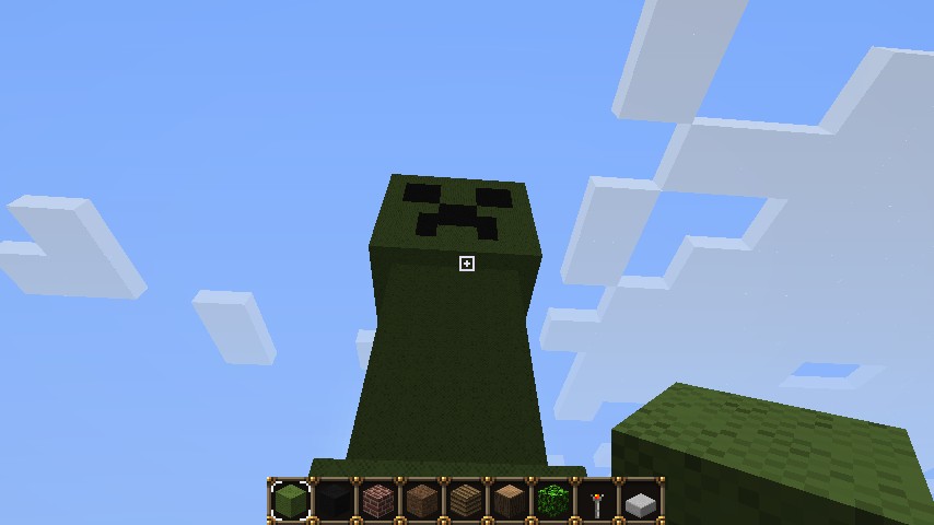 Giant Creeper(downloadable) Minecraft Map