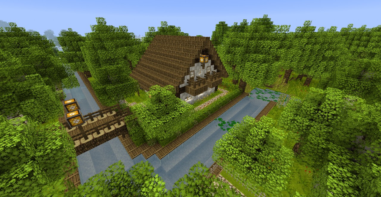 SummerFields House v2 Minecraft Map