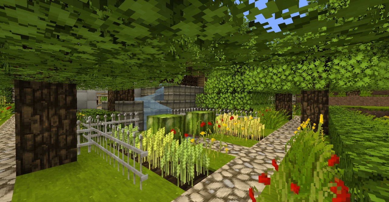 SummerFields House v2 Minecraft Map