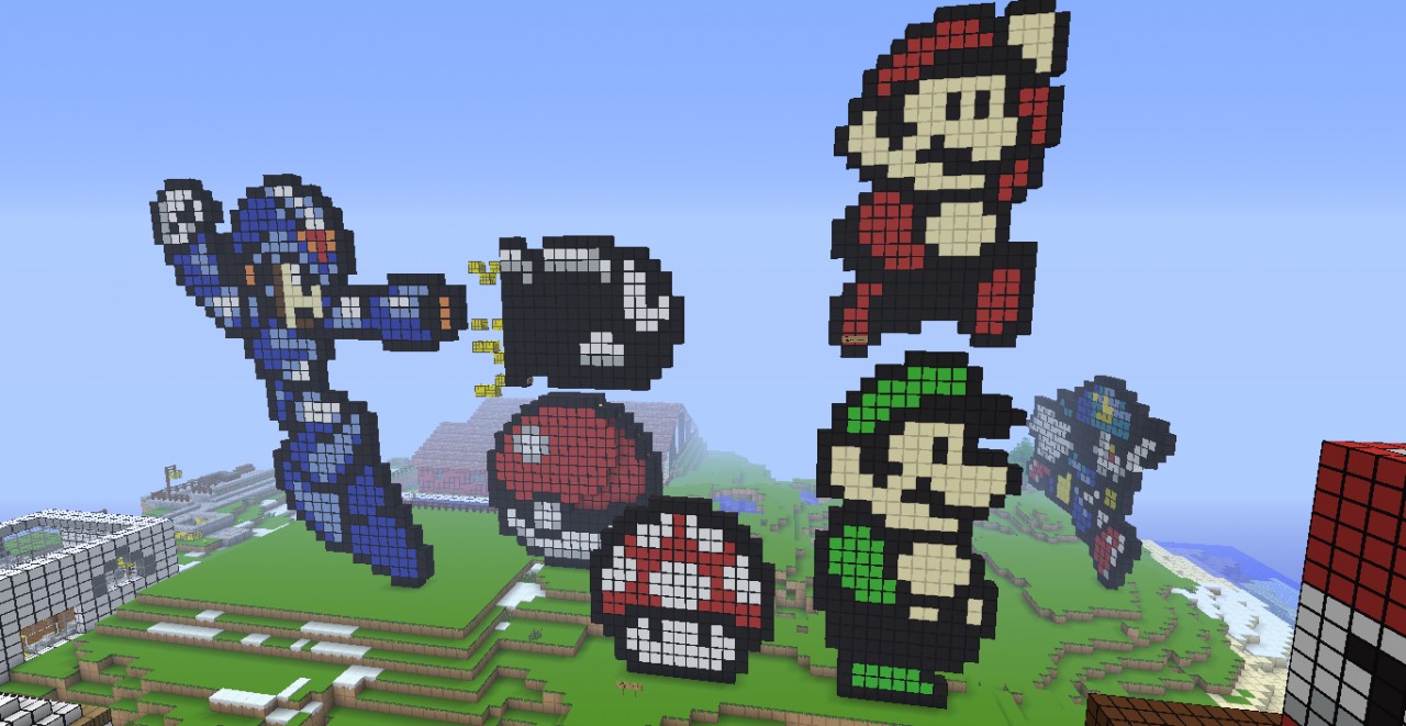 set of heroes Minecraft Map