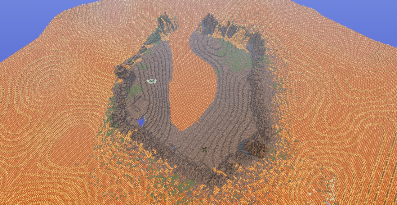 Lava Survivial Minecraft Map