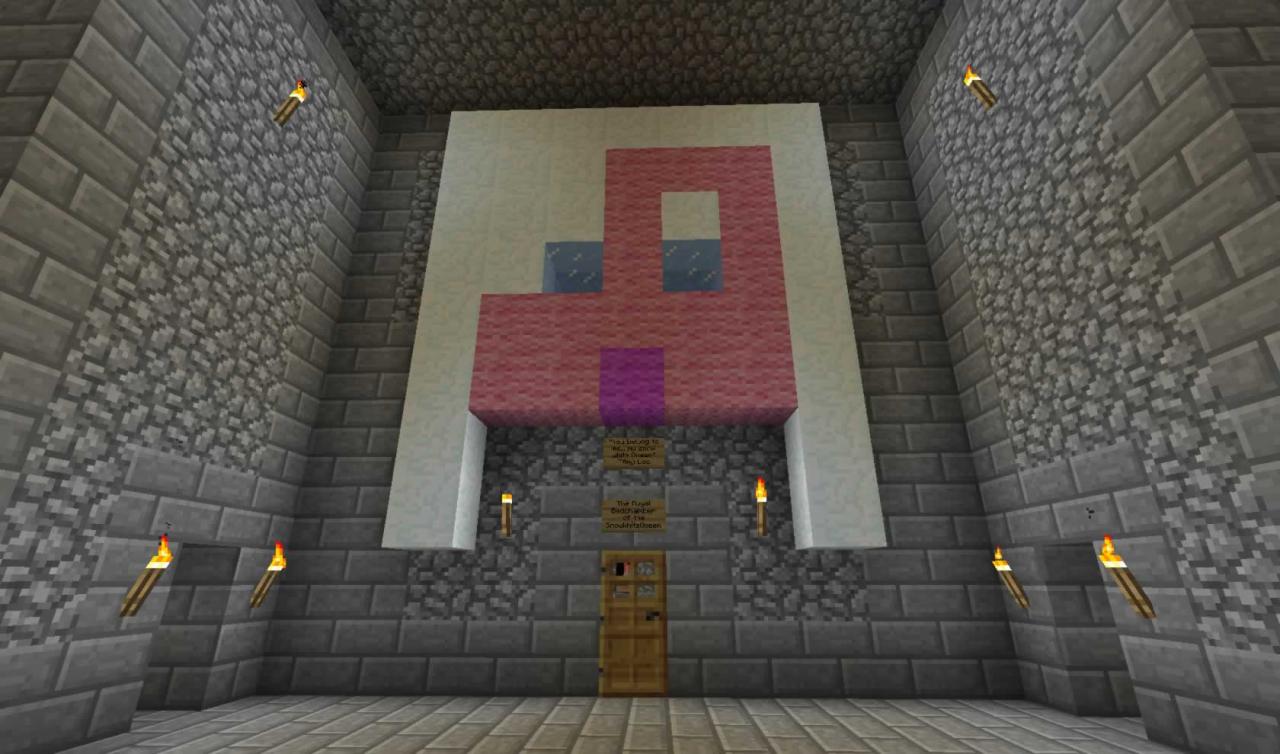 Ice Fortress of the Snow White Queen Minecraft Map