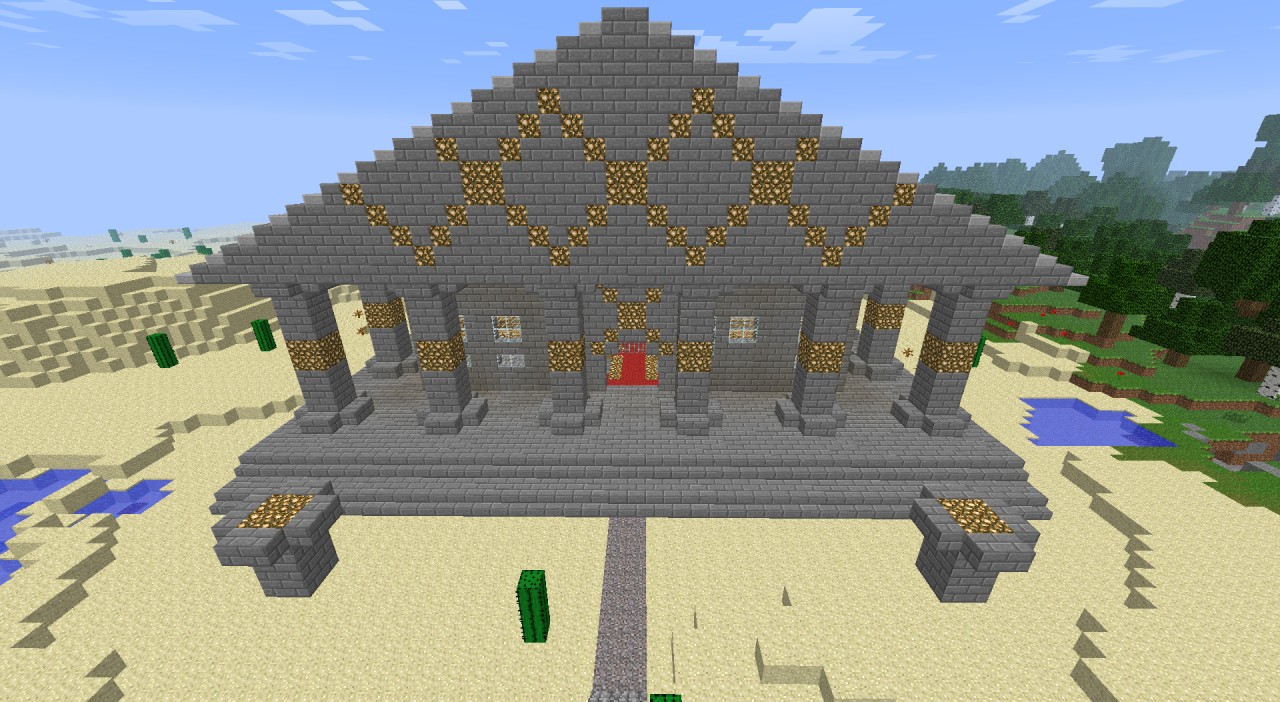 temple Minecraft Map