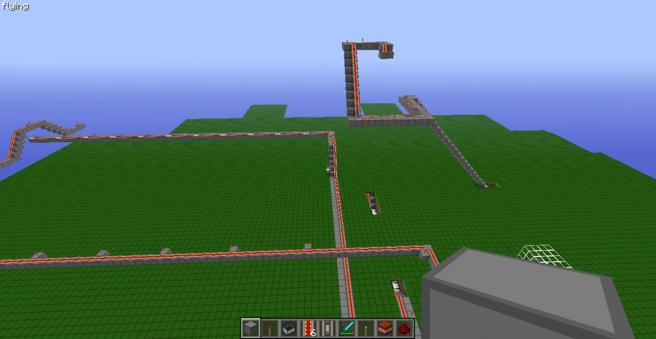 My coaster Minecraft Map