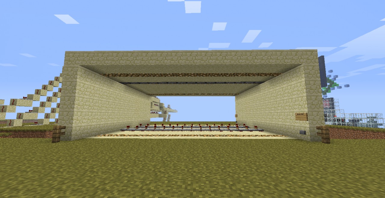 Extendable Piston Wall Minecraft Map