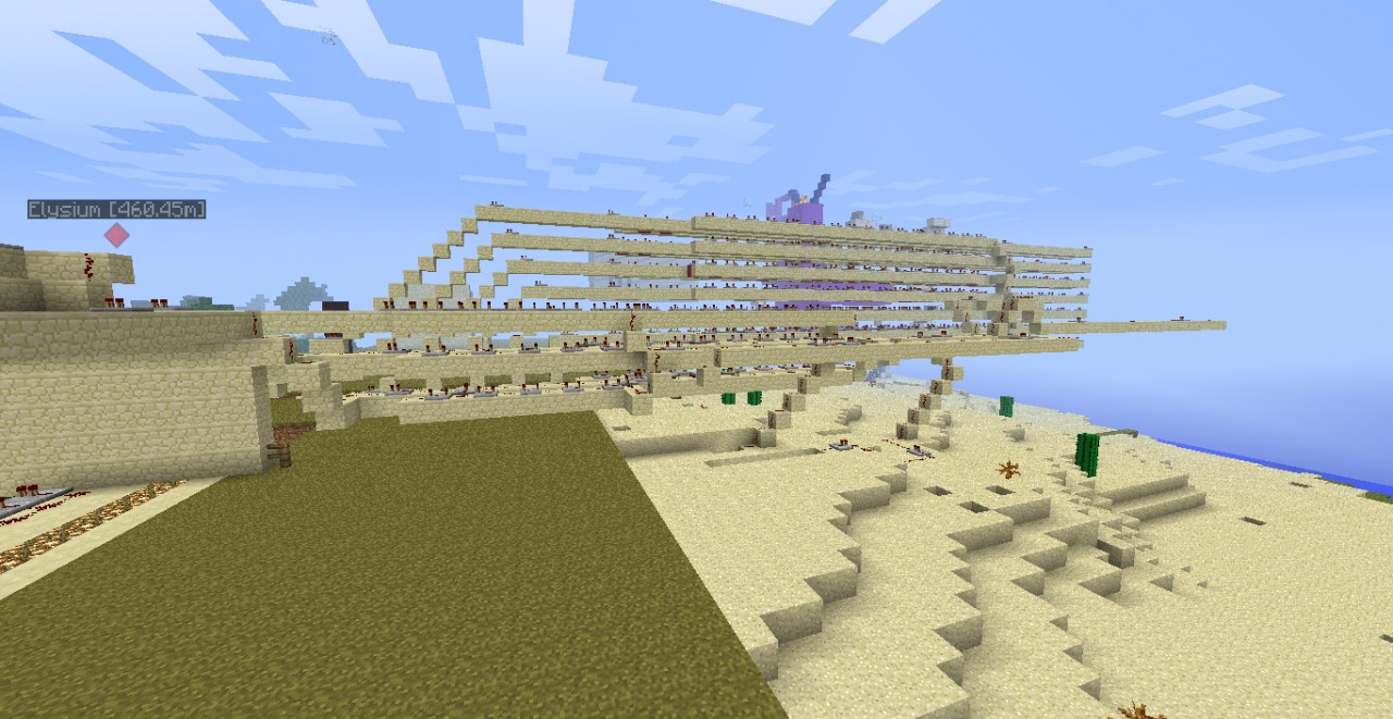 Extendable Piston Wall Minecraft Map