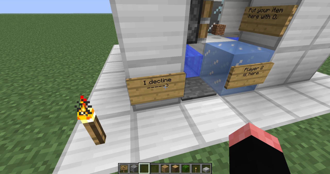 Secure exchange machine Minecraft Map