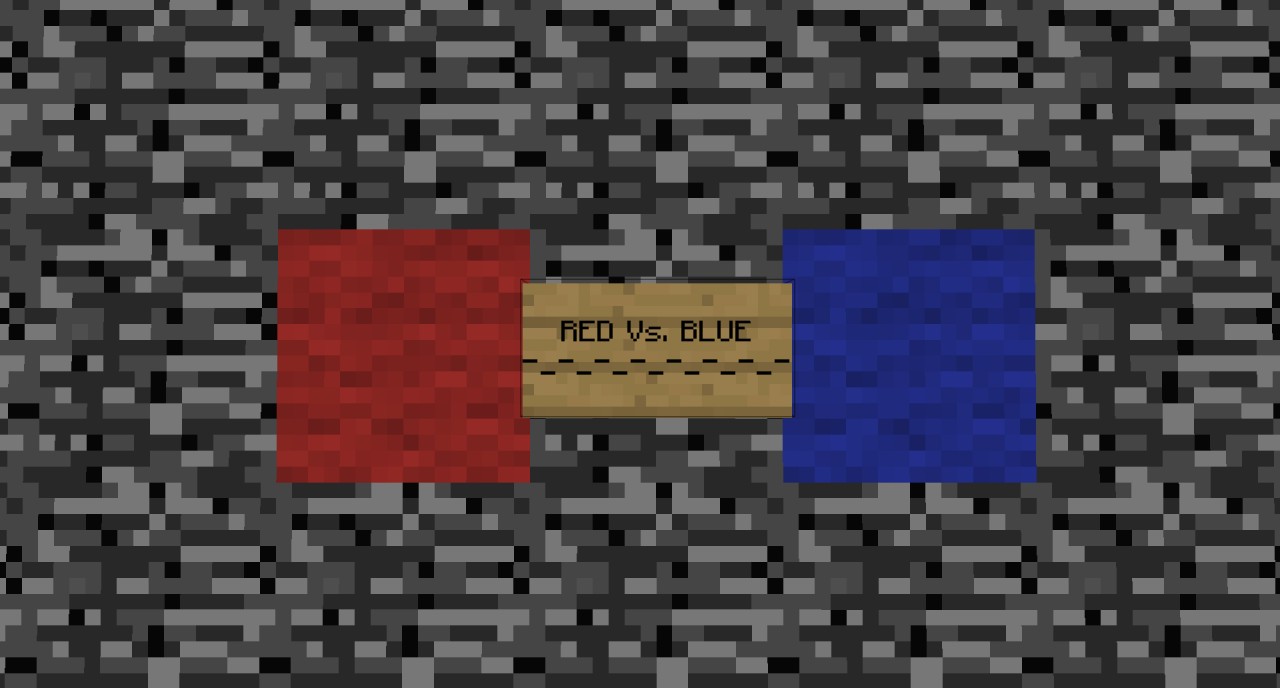 red vs blue PVP Server 24/7 LAG FREE Minecraft Server
