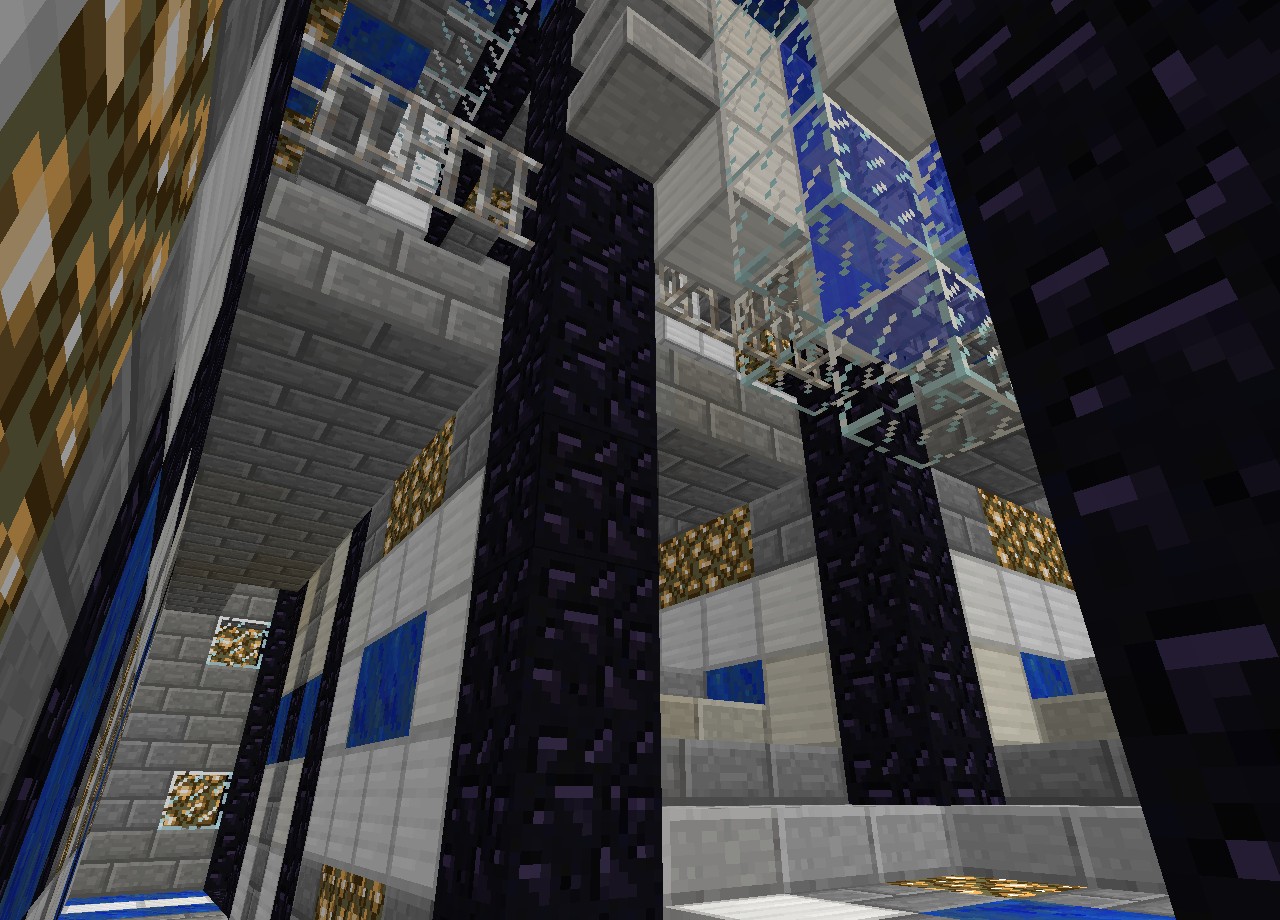 A spawn with plots and nice wall id3dteen Minecraft Map