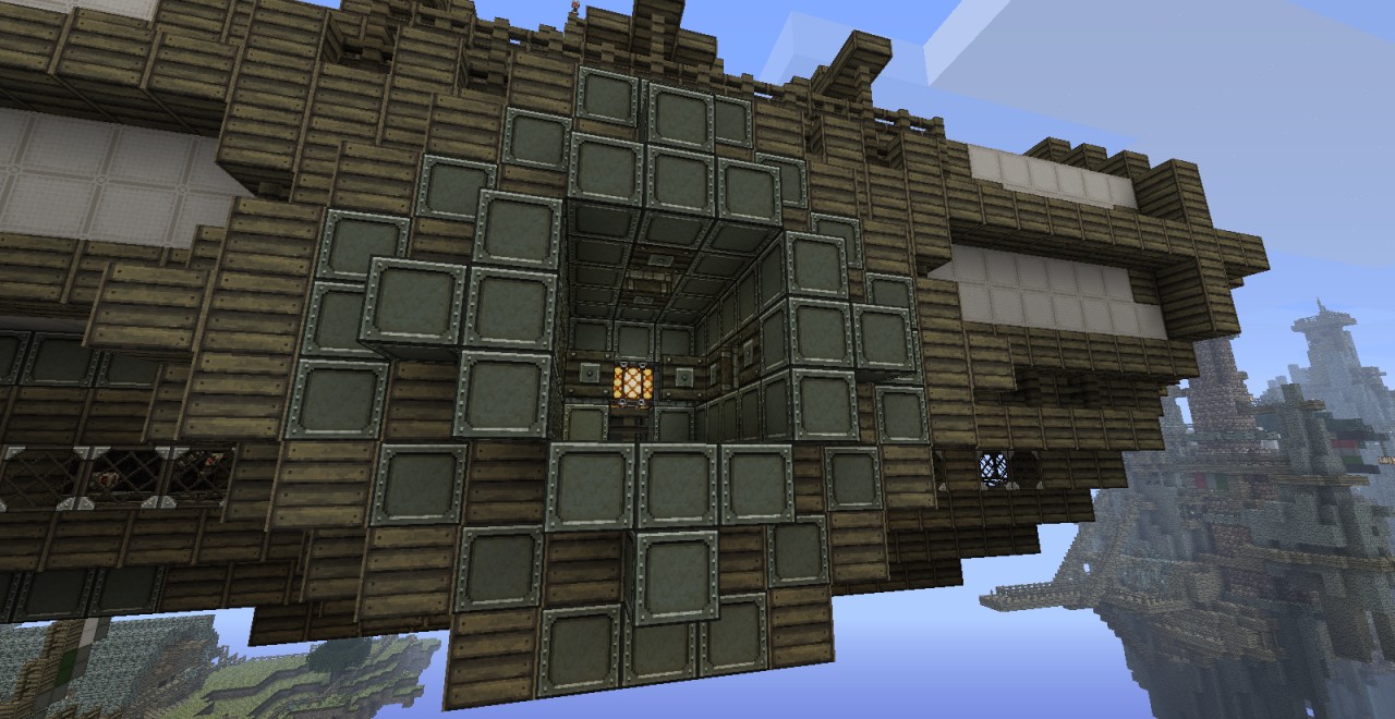 Airship Fleet (Engine Tug) Minecraft Map