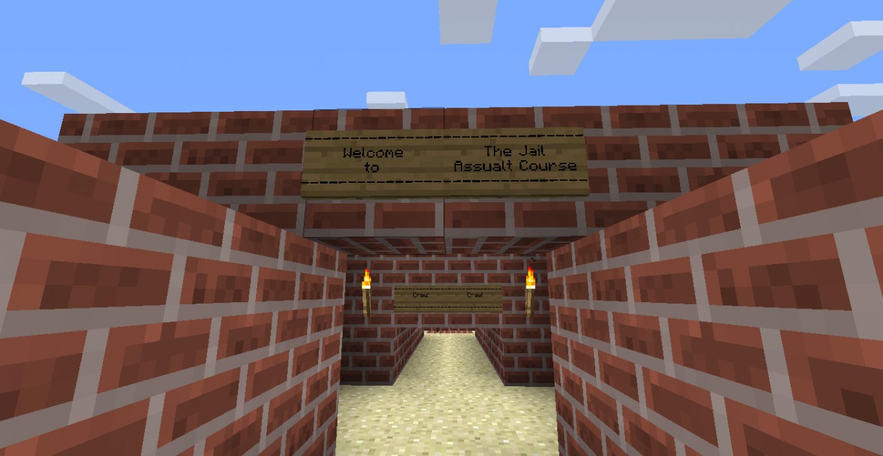 Jail Assault Course Minecraft Map
