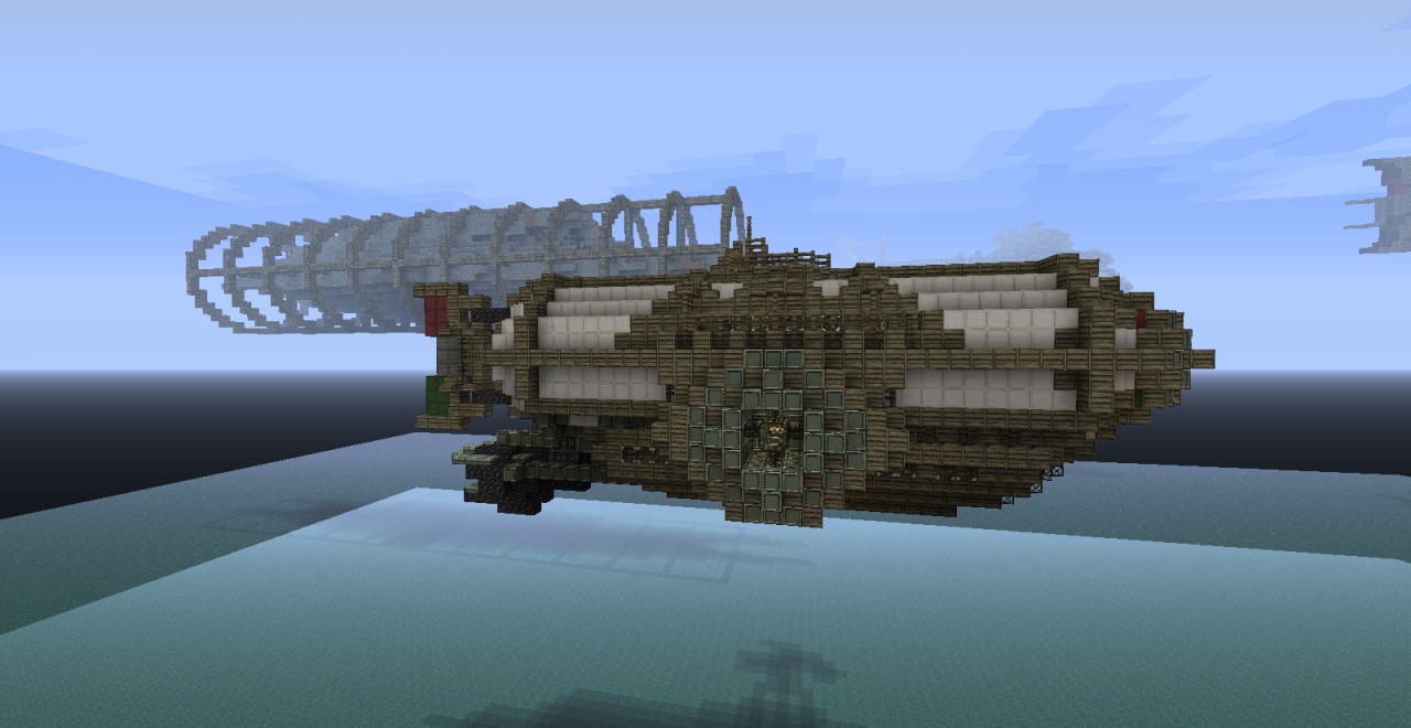 Airship Fleet (Engine Tug) Minecraft Map
