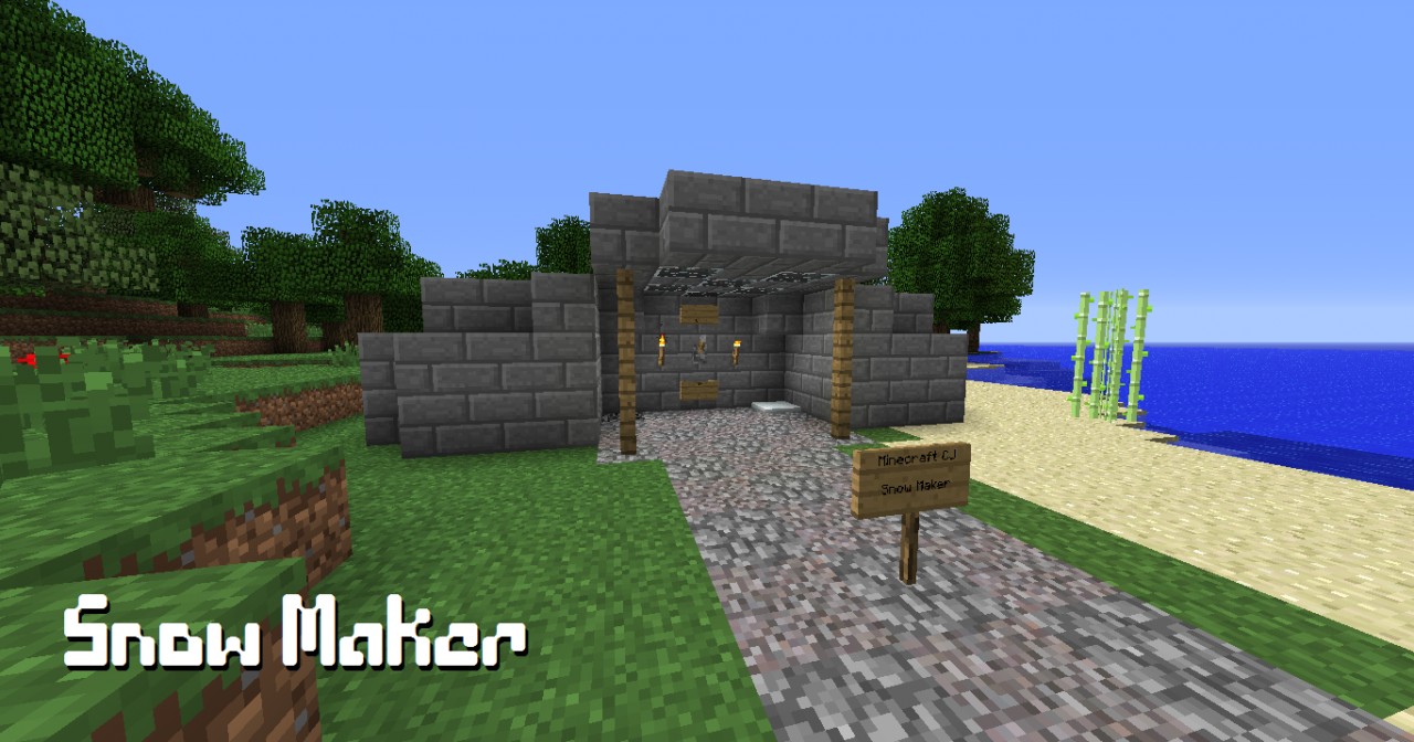 Snow Maker (Fastest) Minecraft Map