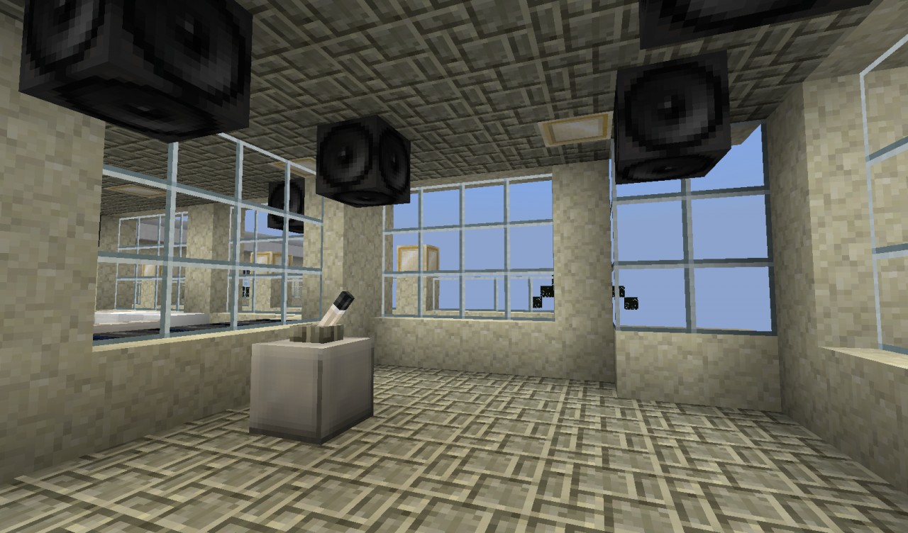 Mansion and Record studio Minecraft Map