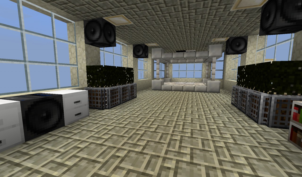 Mansion and Record studio Minecraft Map