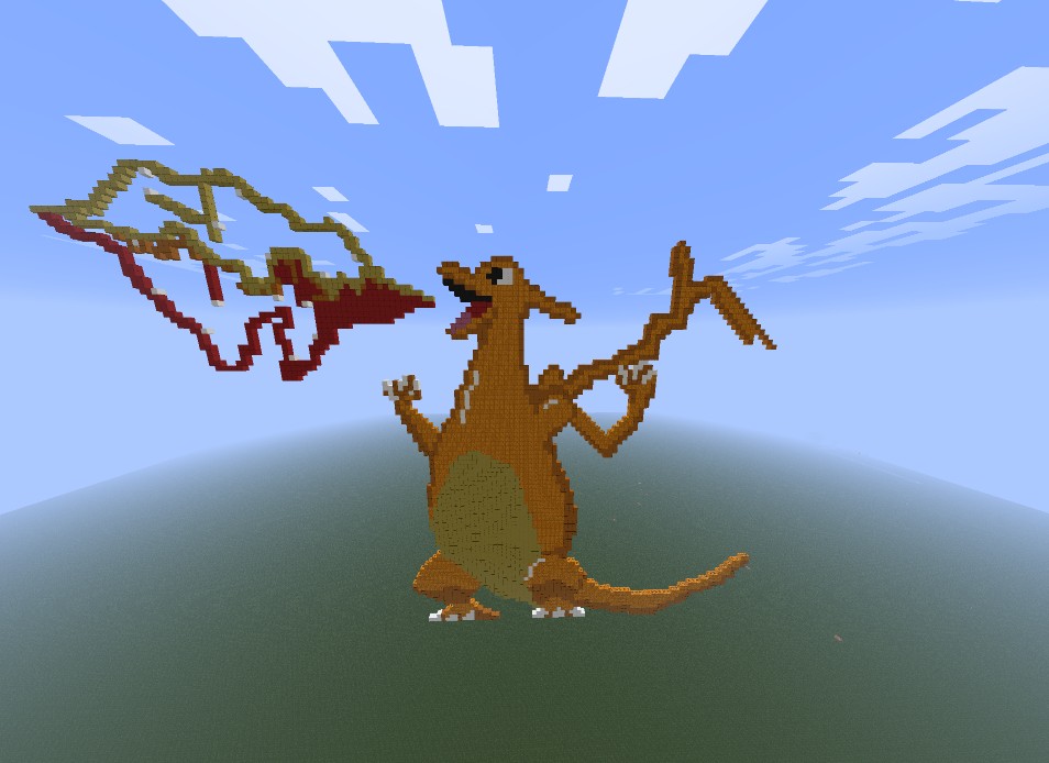 Charizard Minecraft Map