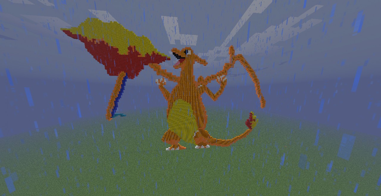 Charizard Minecraft Map