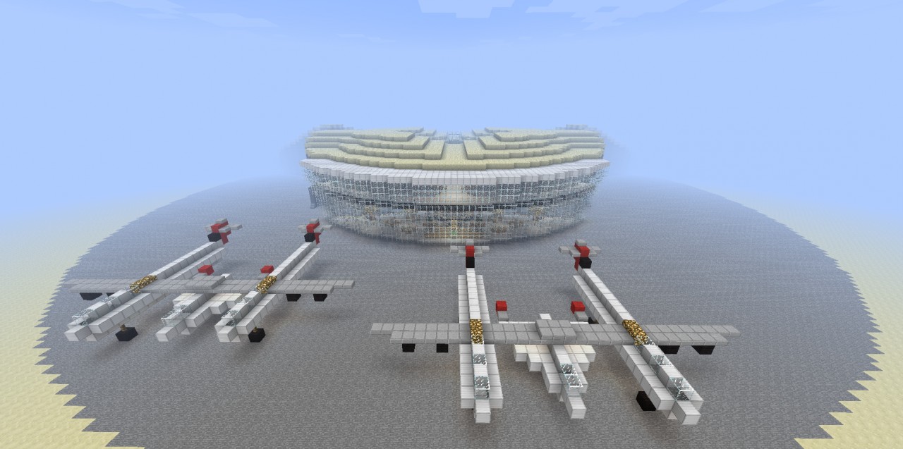 Spaceport America Minecraft Map