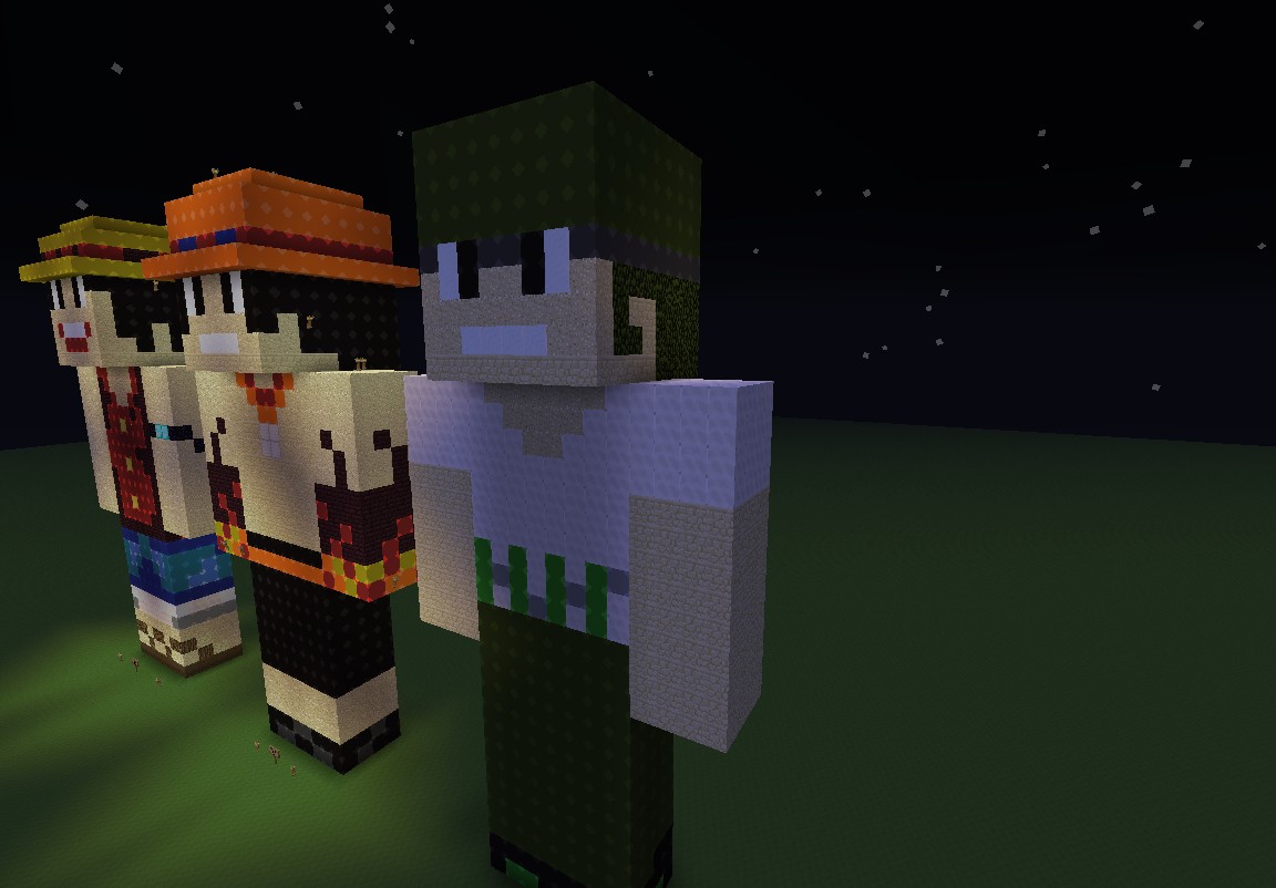 One Piece Statues Minecraft Map