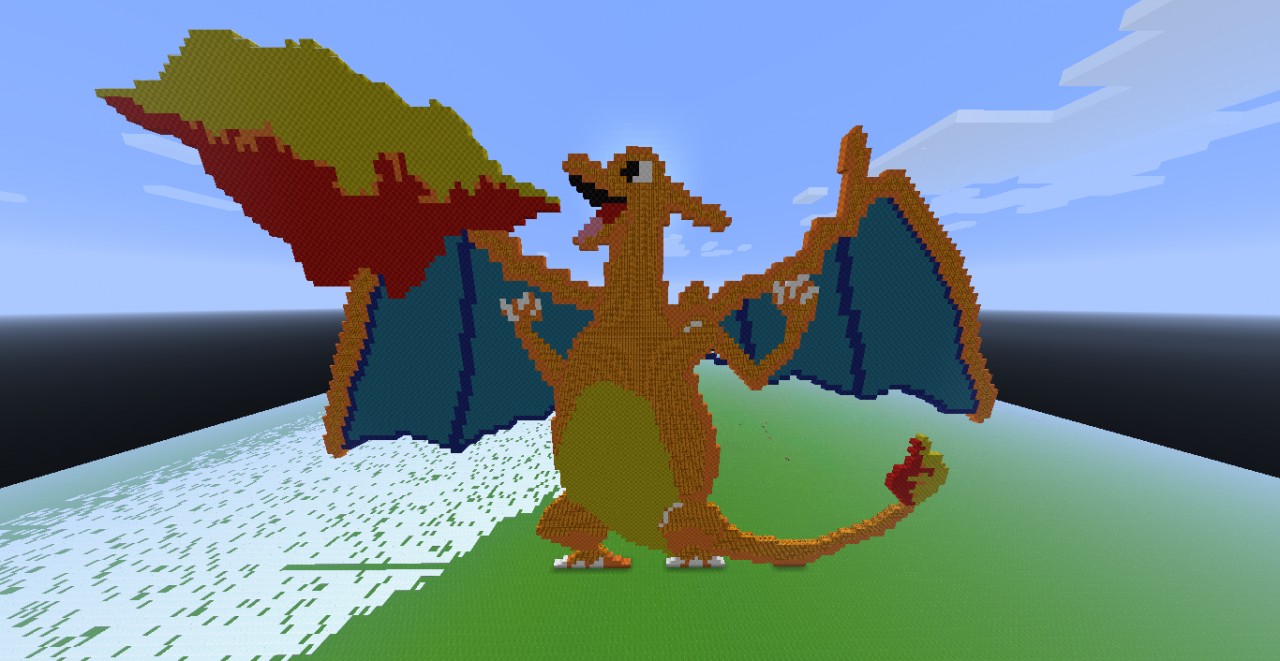 Charizard Minecraft Map