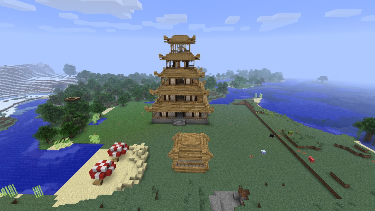 Chinese Temple Minecraft Map