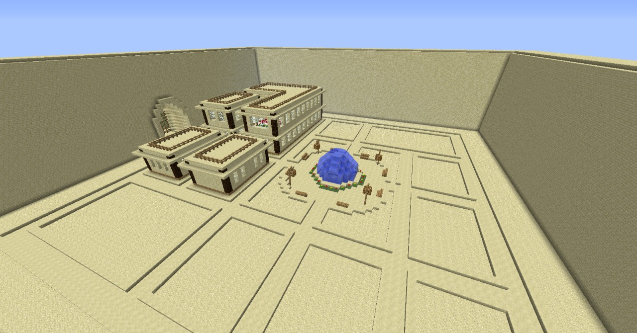 Sandstone Town Minecraft Map