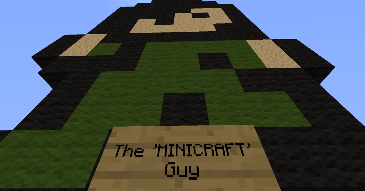 Minicraft pixel art Minecraft Map