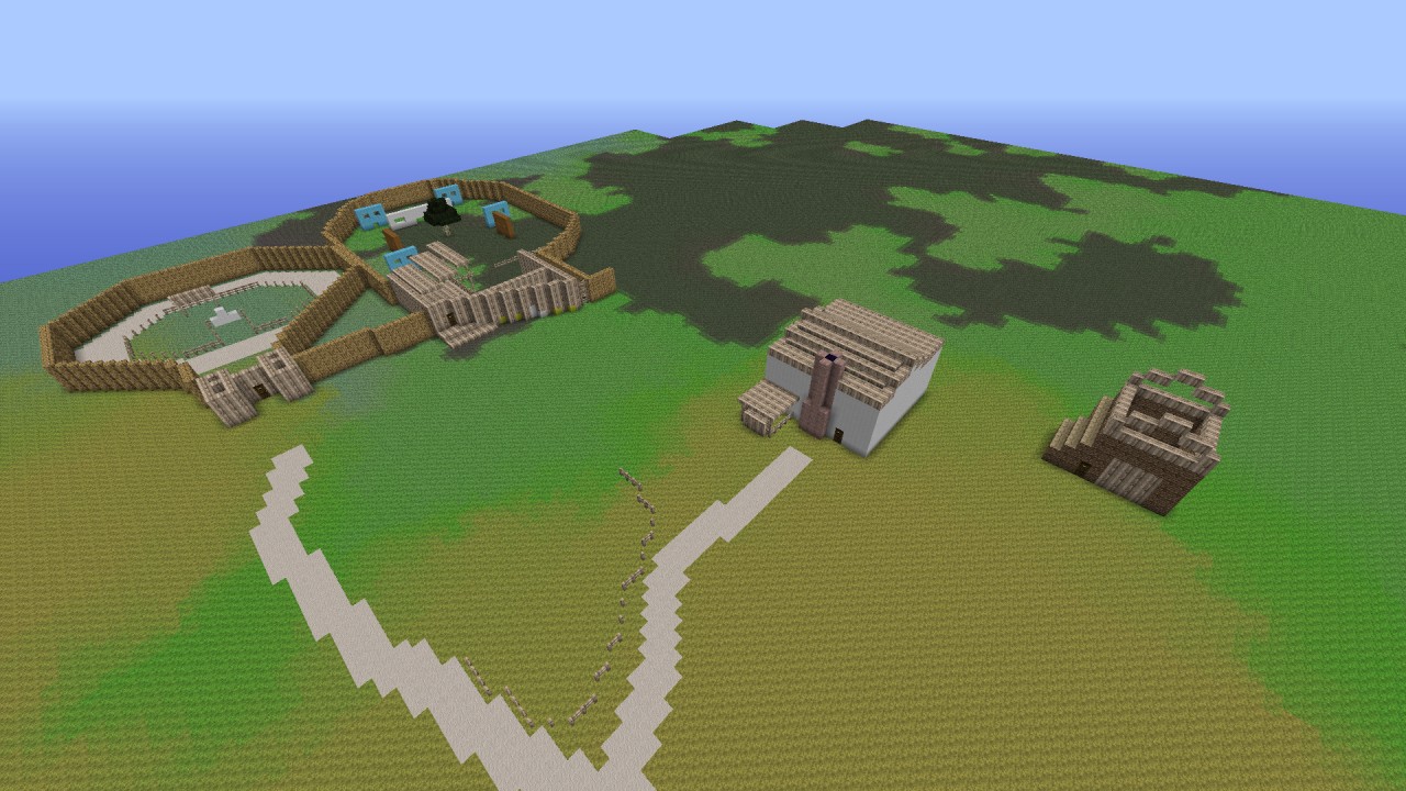 Majora's Mask Clock Town (More?) Minecraft Map