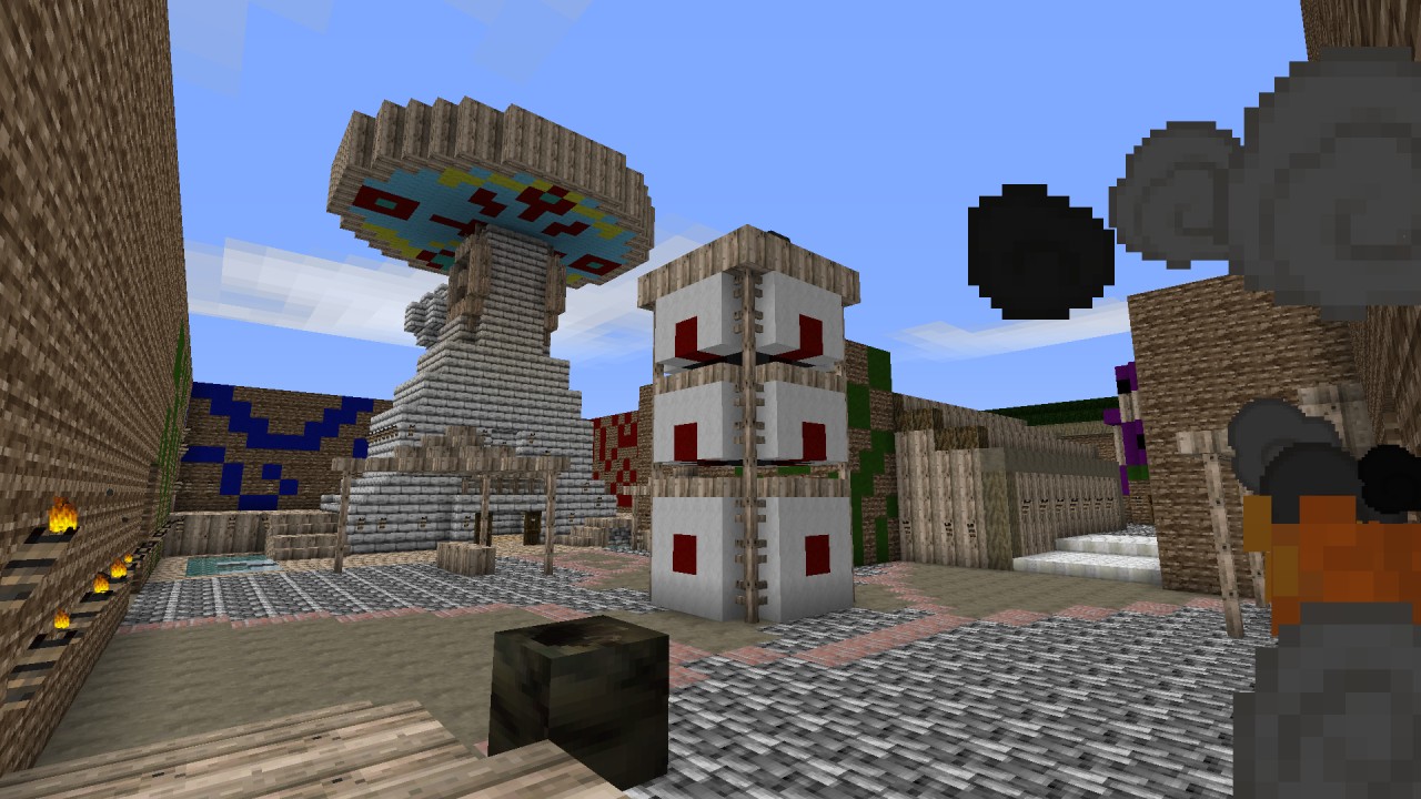 Majora's Mask Clock Town (More?) Minecraft Map