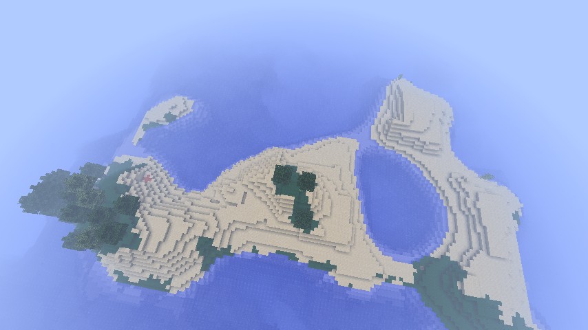 Big Survival Island Minecraft Map