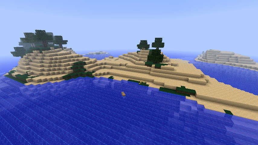 Big Survival Island Minecraft Map